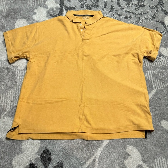 St. John's Bay | Shirts | Vintage Mens St Johns Bay Cotton Mustard ...